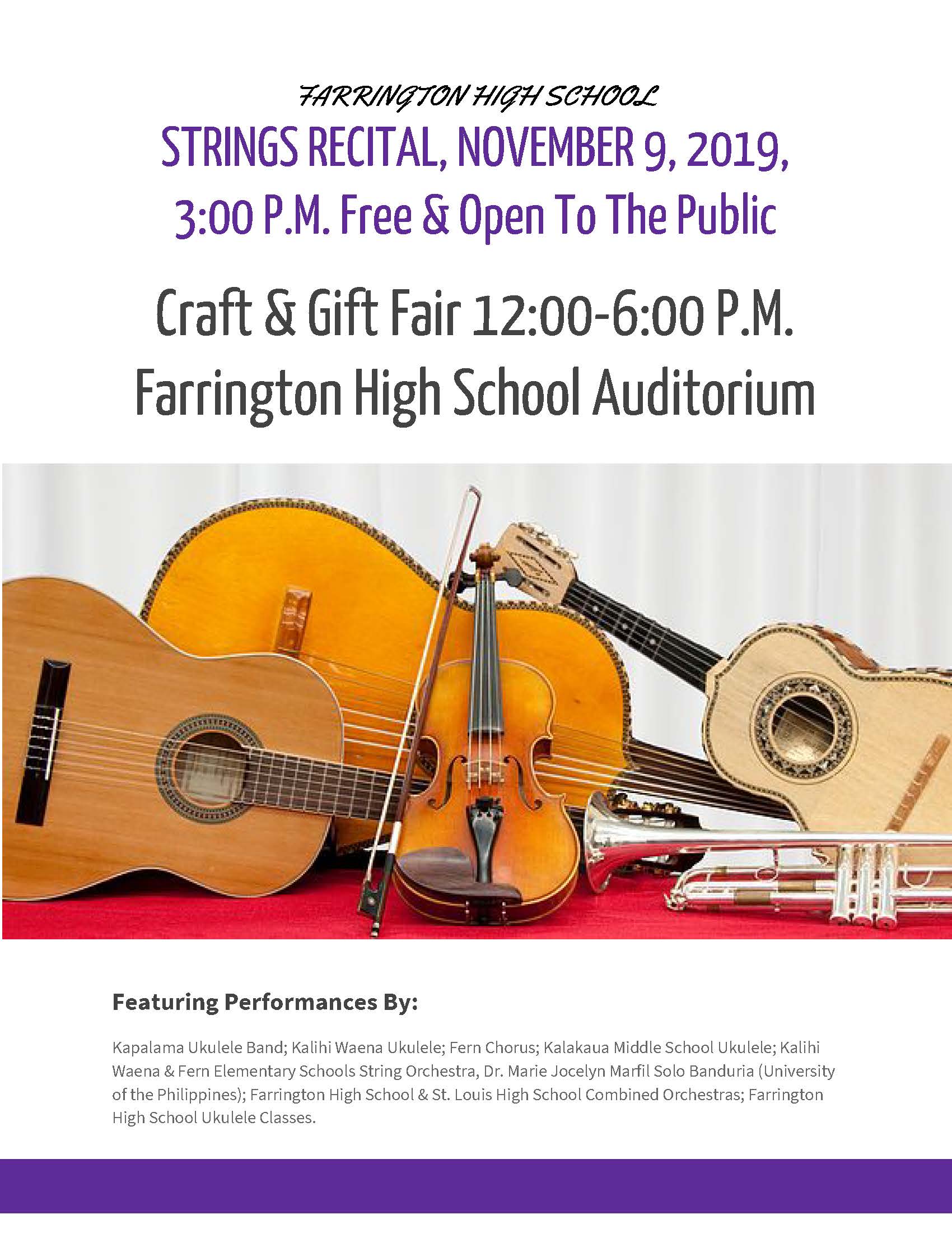 Winter Strings Recital Flyer 2019 (1) – W.R. Farrington High School