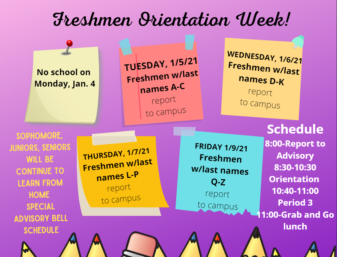 FROSH WEEK – W.R. Farrington High School